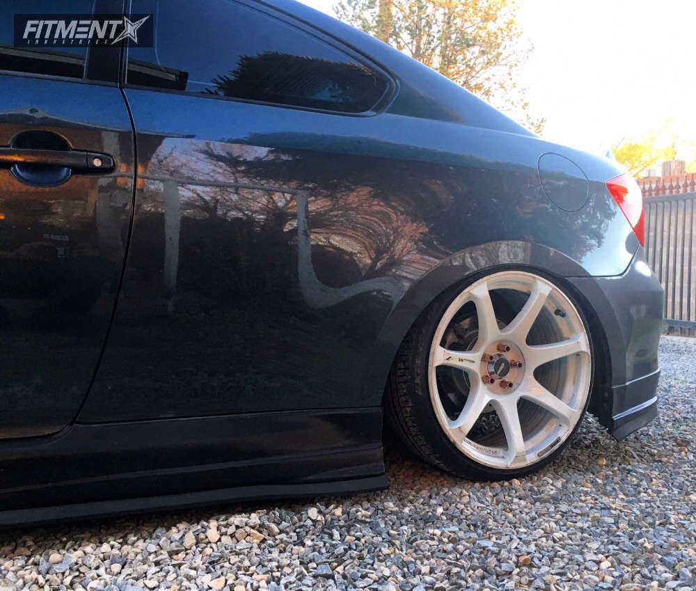 2006 Scion TC Base with 18x9 Cosmis Racing Mr7 and Nitto 215x35 on ...