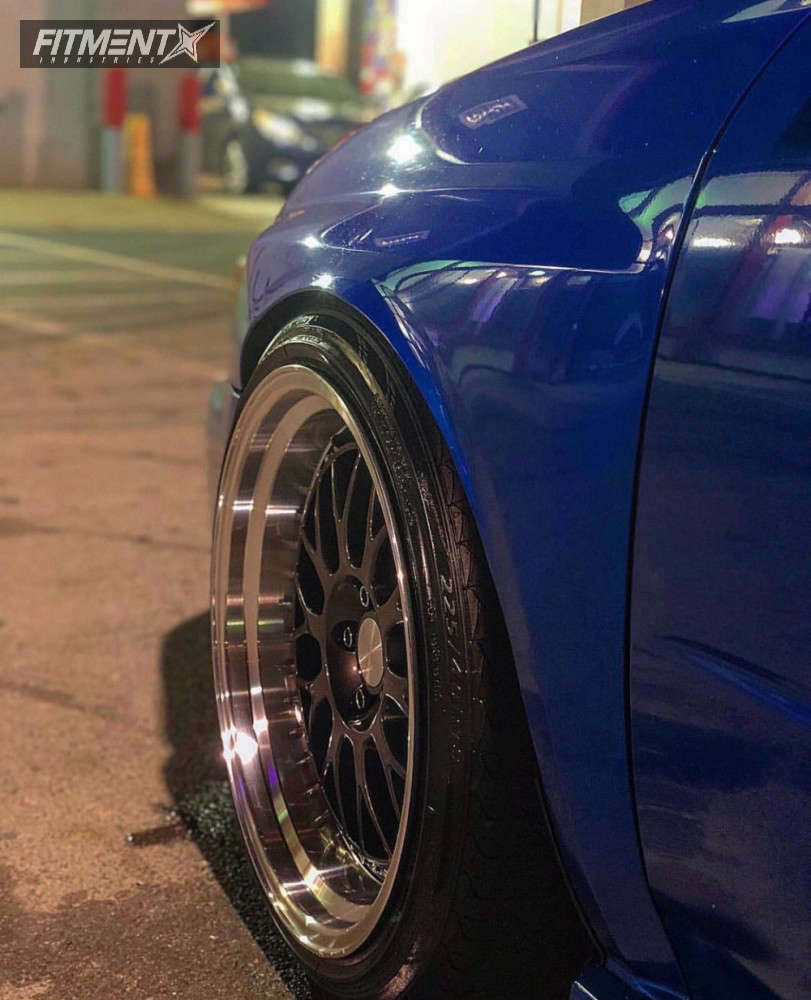 2002 Subaru WRX Base with 18x9.5 ESR Sr01 and Sentury 225x40 on ...