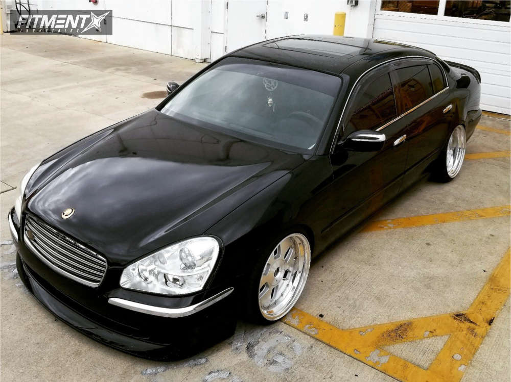 2003 INFINITI Q45 Base with 19x9 MAE Crown Jewels and Achilles 225x35 ...