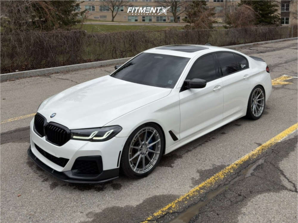 2021 BMW M550i XDrive Base with 20x9 Variant Aure and Michelin 255x35 ...