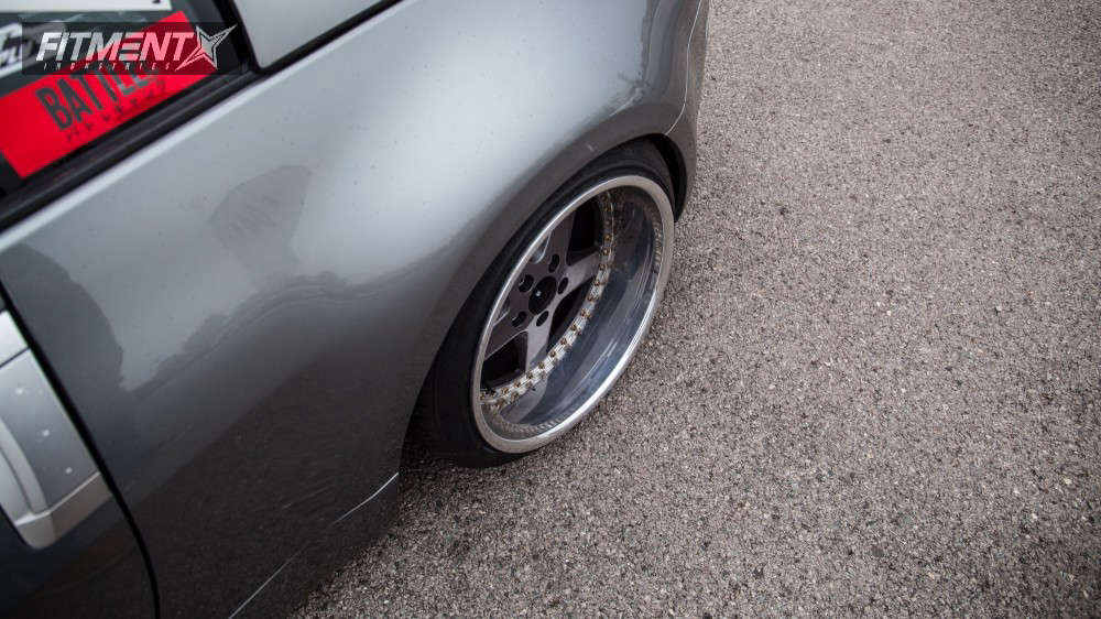 2003 Nissan 350Z Touring with 18x10.5 Work Equip E05 and Achilles ...
