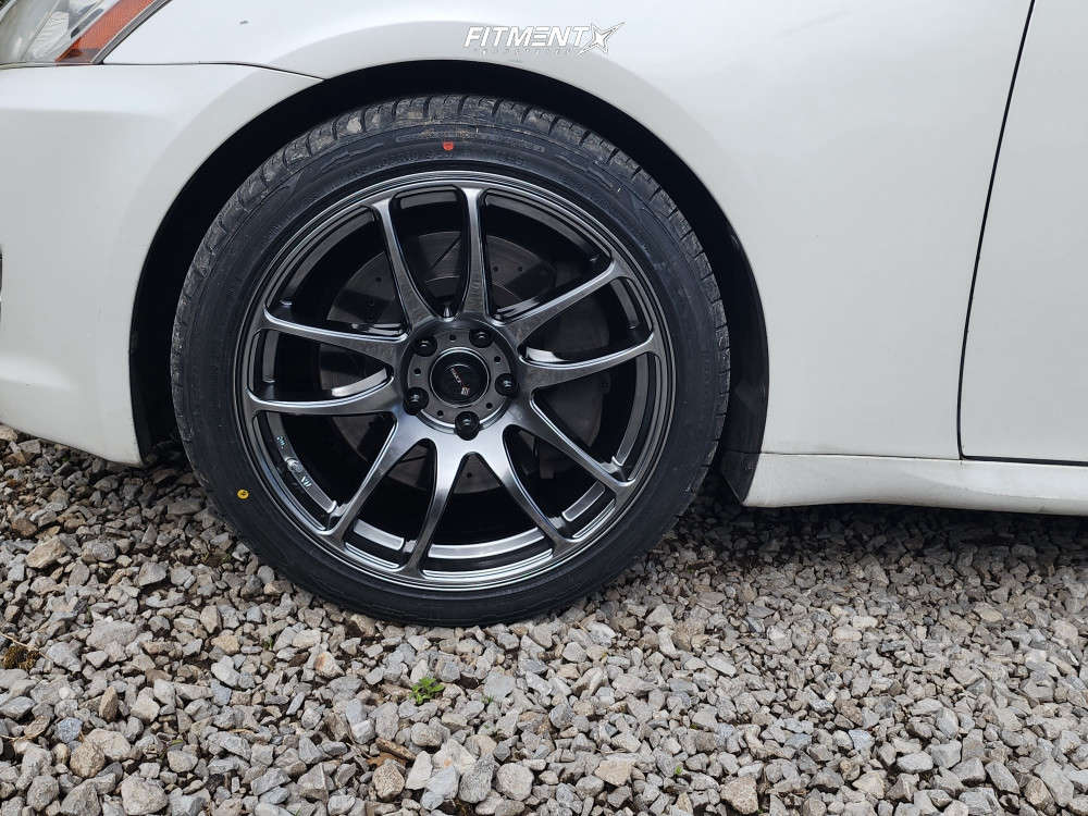 2009 Lexus IS350 Base with 18x8.5 Vors Vr4 and American Roadstar 235x40 ...