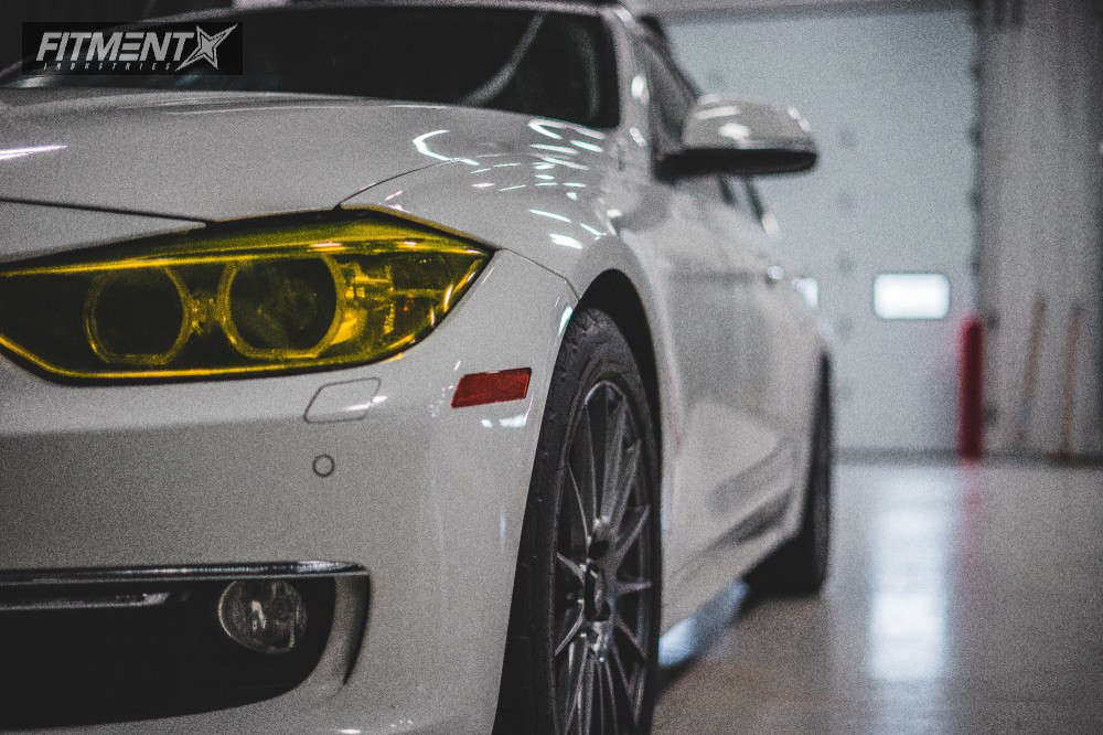 2014 BMW 328xi Base with 18x8 Konig Rennform and BFGoodrich 245x45 on ...