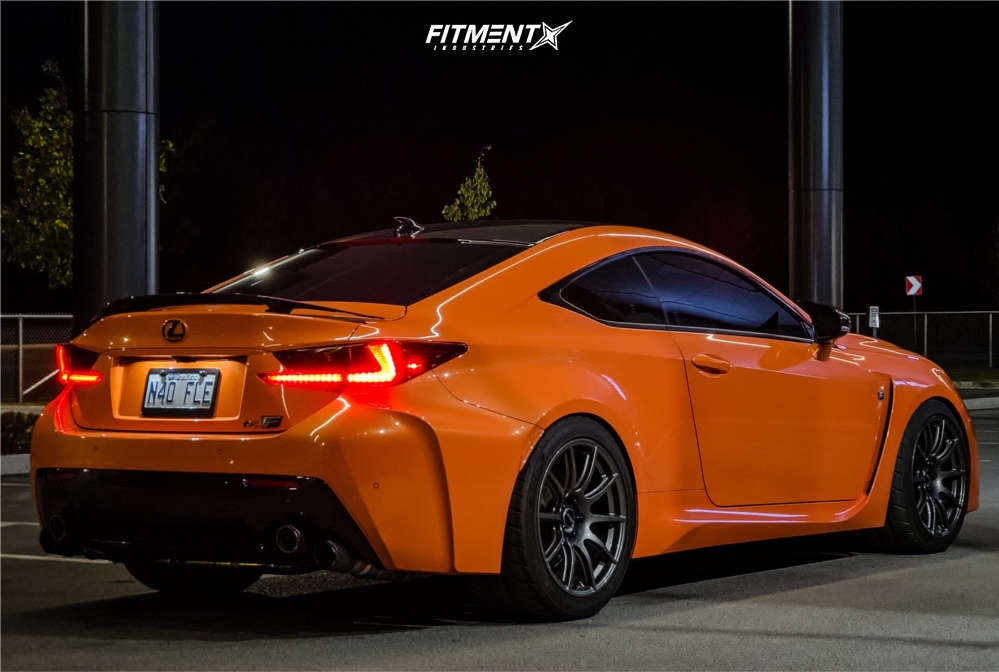 2015 Lexus RC F Base with 19x10 Apex Sm-10 and Nitto 275x35 on ...