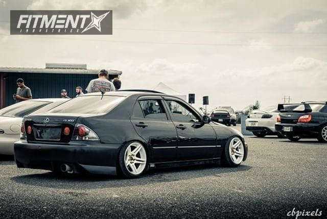 2002 Lexus IS300 Sportcross with 17x10 Cosmis Racing S5r and Achilles ...