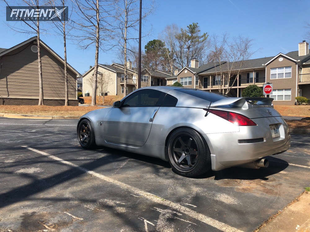 2003 Nissan 350Z Track with 18x10.5 Varrstoen Es2 and Michelin 225x45 ...