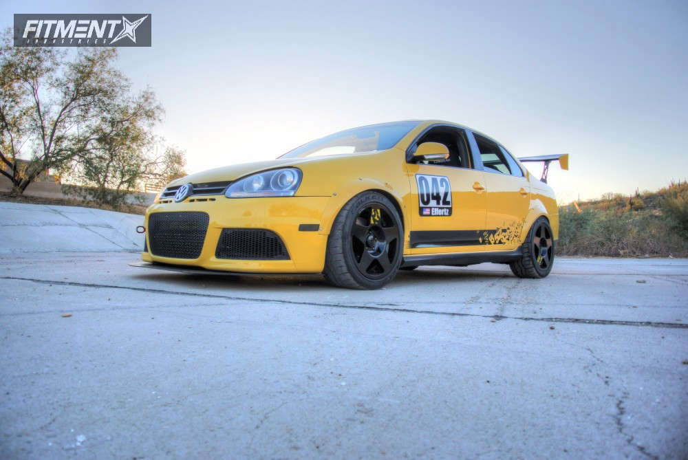 2007 Volkswagen Jetta GLI with 17x9 Fifteen52 Tarmac and Falken 255x40 ...
