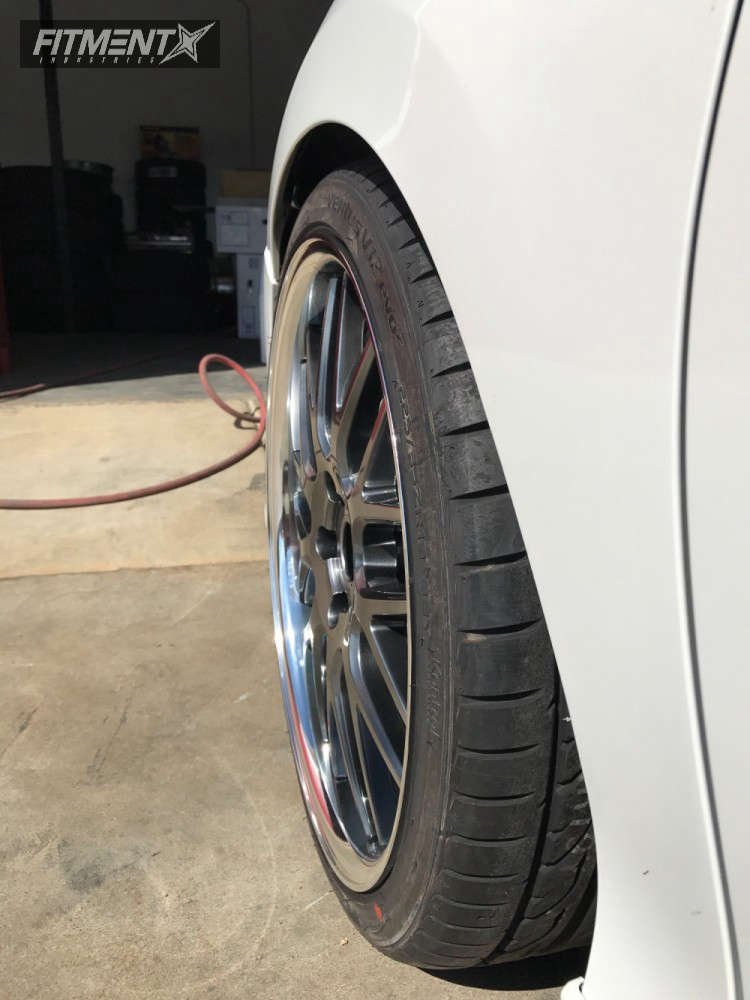 2016 Honda Accord Sport with 19x8.5 Work Lanvec LM1 and Hankook 225x35 on Coilovers | 353588 ...