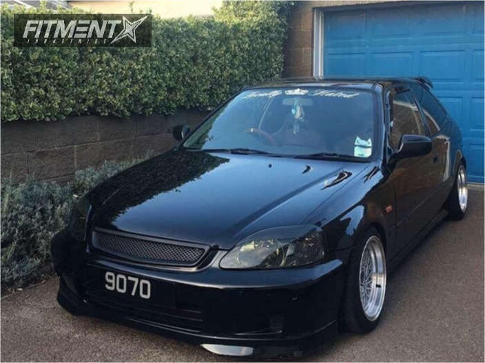 2000 Honda Civic LX with 15x8 Rota Os Mesh and Kumho 195x45 on ...