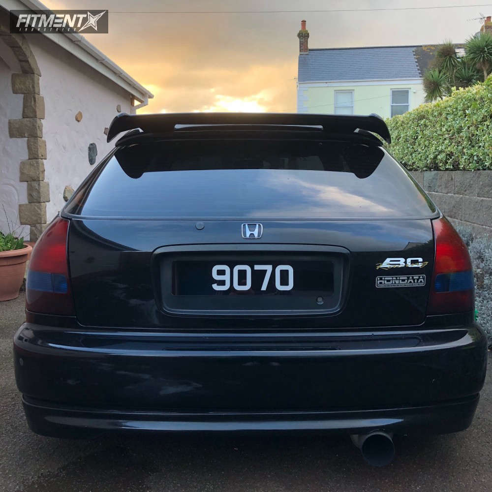 2000 Honda Civic LX with 15x8 Rota Os Mesh and Kumho 195x45 on ...