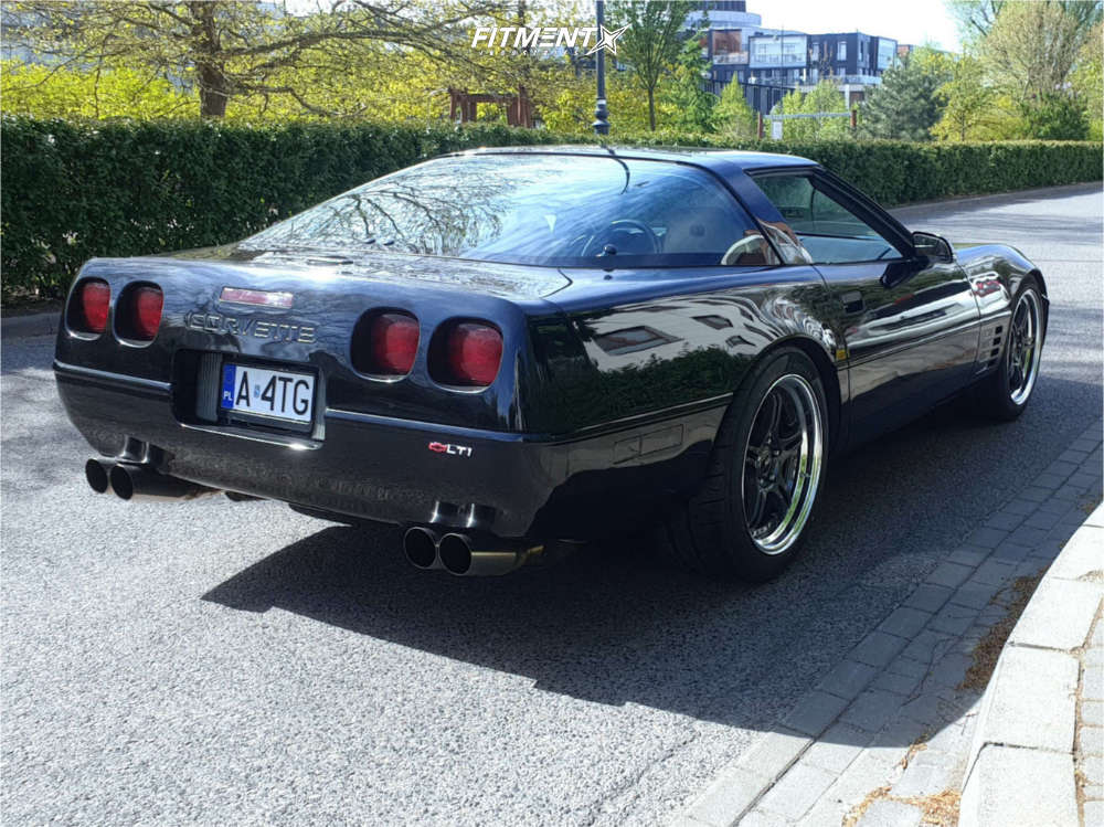 1993 Chevrolet Corvette Base with 18x9.5 SSR Professor SPX and Yokohama ...
