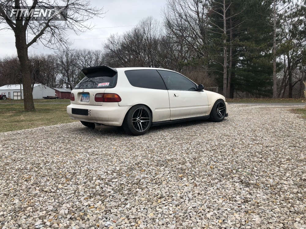 1994 Honda Civic DX with 15x8 STR 511 and Toyo Tires 185x55 on ...