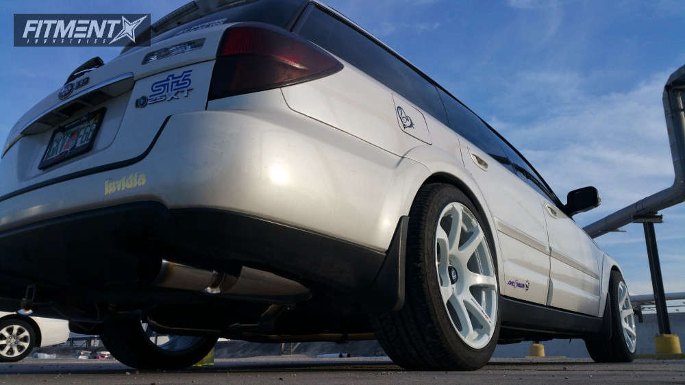 2007 Subaru Outback XT Limited with 18x9 Cosmis Racing Mr7 and Nankang ...