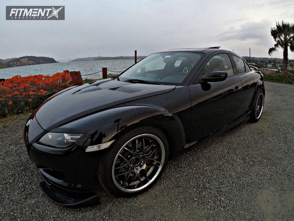 2005 Mazda RX-8 Base with 18x10.5 XXR 526 and Toyo Tires 225x45 on ...