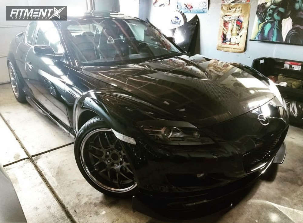 2005 Mazda RX-8 Base with 18x10.5 XXR 526 and Toyo Tires 225x45 on ...