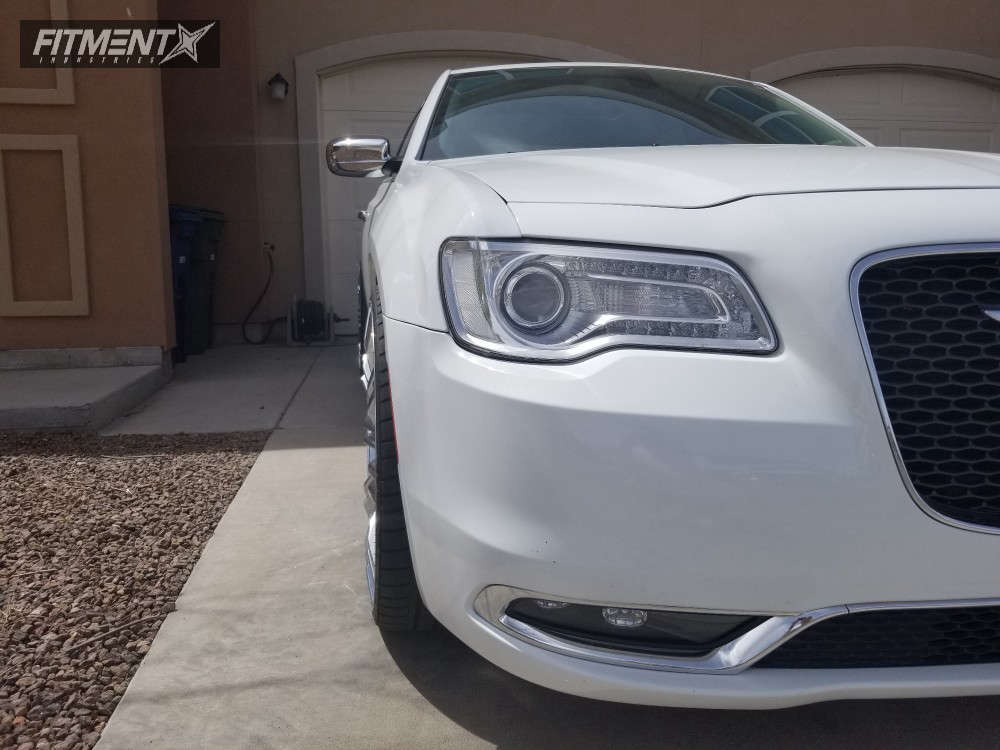 2016 Chrysler 300 S with 24x9.5 KMC Km677 and Lizetti 245x25 on Stock ...