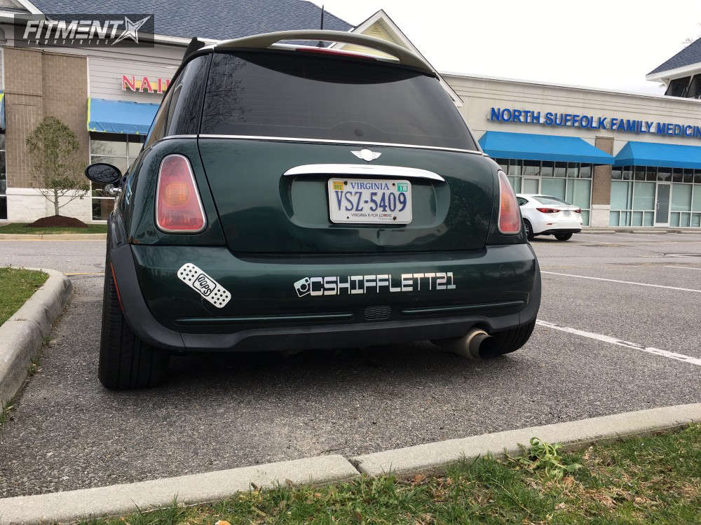 2005 Mini Cooper S with 15x8 STR 514 and Achilles 205x45 on Coilovers ...