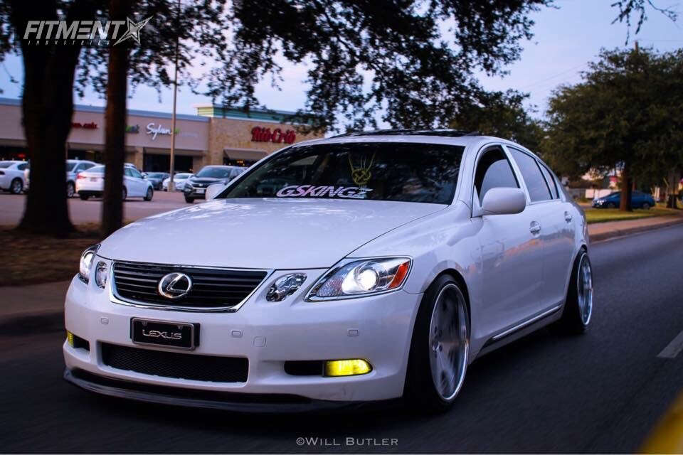 2006 Lexus GS430 4dr Sedan (4.3L 8cyl 6A) with 19x10.5 Leon Hardiritt ...