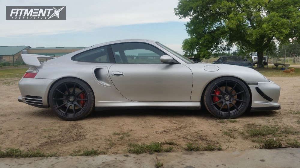 2001 Porsche Carrera 911 Base with 19x9 Forgestar Cf10 and Bridgestone ...