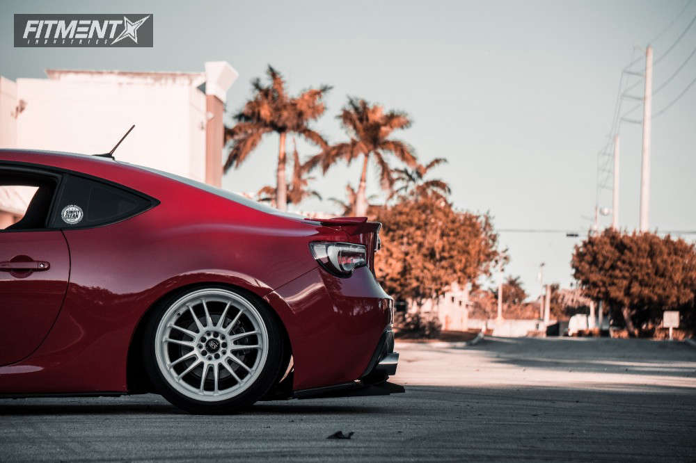 2014 Subaru BRZ with 18x10 Rota Svn-r and Achilles 215x40 on Coilovers ...