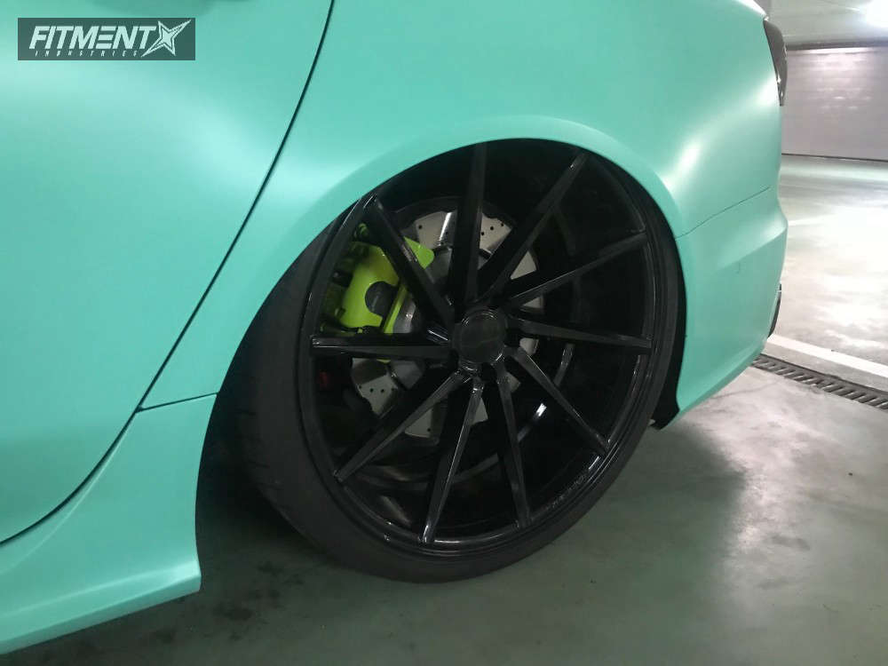 2013 Audi A6 Quattro Premium with 22x10.5 Vossen Cvt and Michelin ...