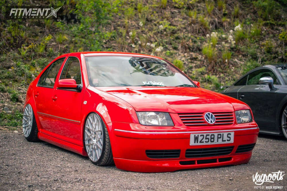 2000 Volkswagen Jetta TDI with 18x8.5 Rotiform Blq and Nankang 215x35 ...