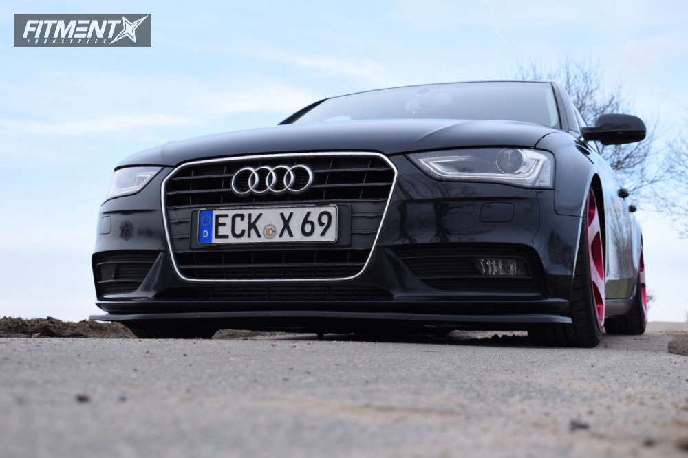 2012 Audi A4 Base with 19x8.5 Rotiform Tmb and Kumho 235x35 on ...