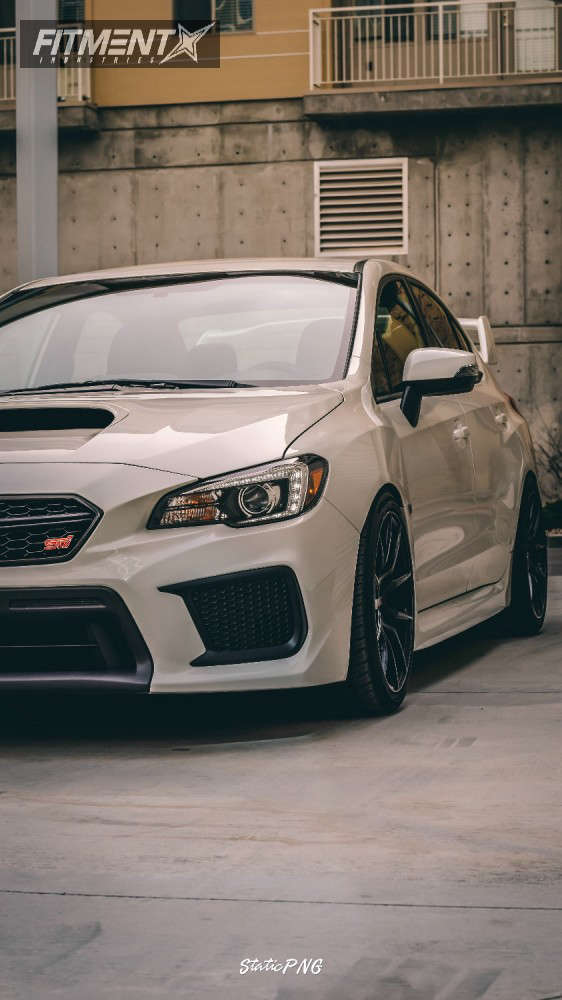 2018 Subaru WRX STI Base with 18x9.5 Option Lab R716 and Nankang 265x35 ...