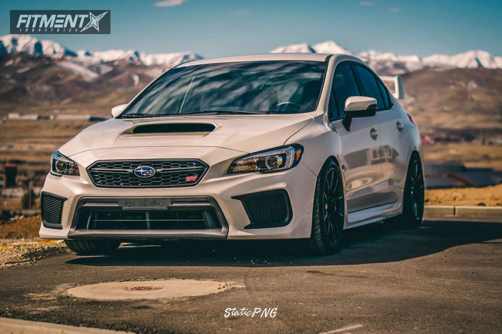 2018 Subaru WRX STI Base with 18x9.5 Option Lab R716 and Nankang 265x35 ...