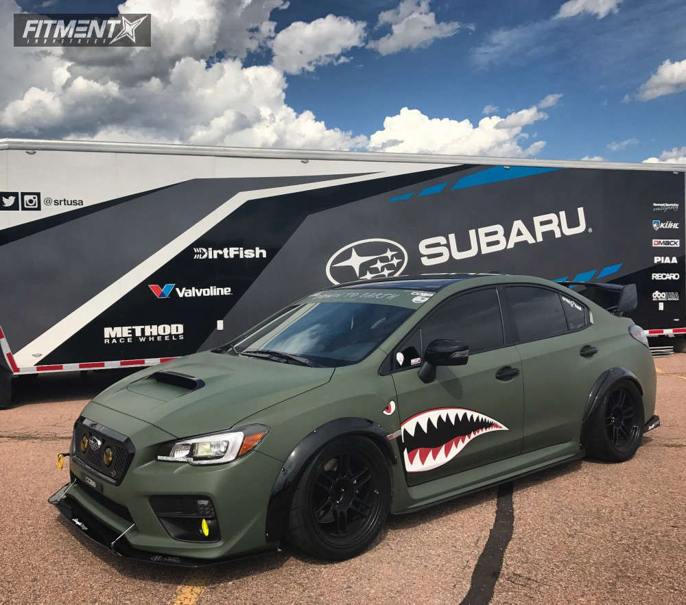 2017 Subaru WRX STI Base with 18x10.5 Enkei RPF1 and Toyo Tires 295x30 ...