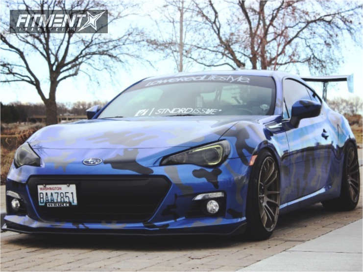 2016 Subaru BRZ Limited with 18x9.5 AVID1 AV20 and Federal 225x30 on Coilovers | 365939 ...