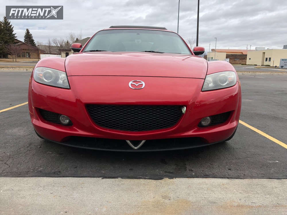 2004 Mazda RX-8 Base with 19x9 TSW Mirabeau and Yokohama 245x45 on ...