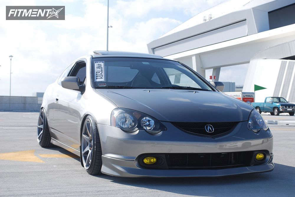2004 Acura RSX Type-S 2dr Hatchback (2.0L 4cyl 6M) with 17x9 MB Wheels ...