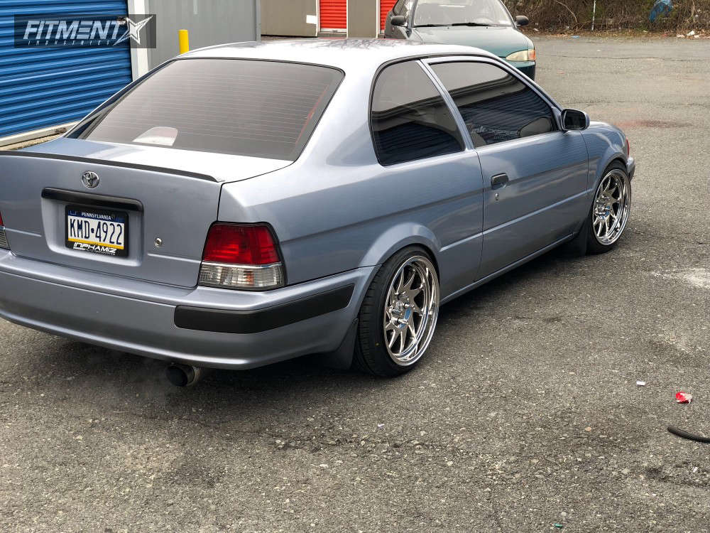 1996 Toyota Tercel STD with 16x8 Whistler Kr7 and Federal 195x40 on ...