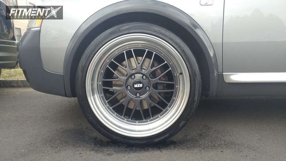 2005 Audi Allroad Quattro Base with 20x9 STR 601 and Toyo Tires 245x40 ...