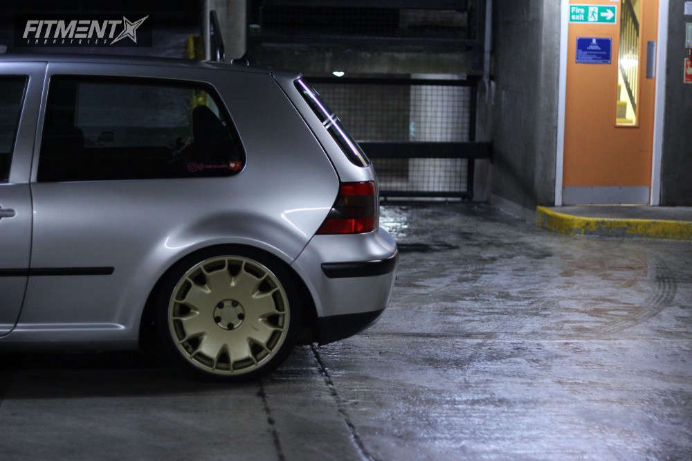 2002 Volkswagen Golf GLS with 18x8.5 Ispiri and Nankang 215x40 on ...