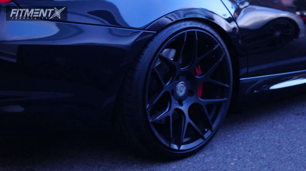 2010 BMW 335i XDrive Base with 19x8.5 HRE and Michelin 225x35 on ...