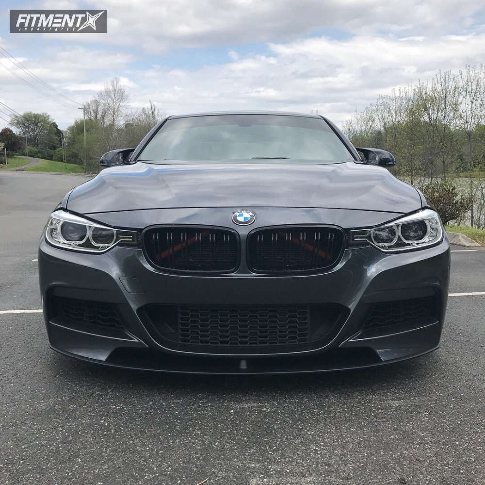 2015 BMW 335i Base with 19x8.5 Forgestar F14 and Hankook 245x35 on ...