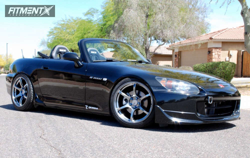 2005 Honda S2000 Base with 18x9.5 Advan Rgiii and Yokohama 245x35 on ...