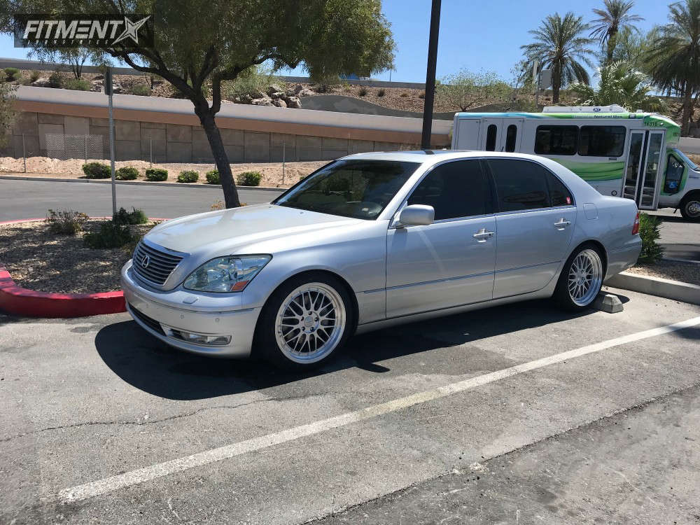 2006 Lexus LS430 with 19x8.5 Varrstoen Es1 and Yokohama 235x40 on ...