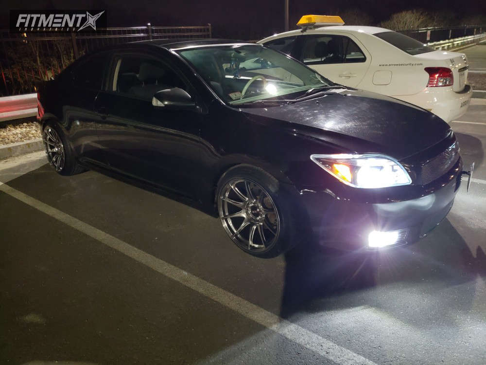 2007 Scion TC with 18x9.75 XXR 527 and Nankang 215x40 on Coilovers ...