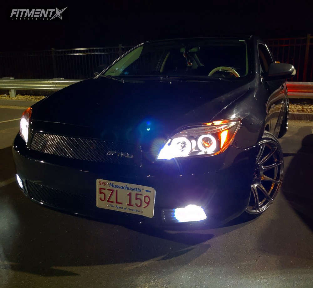 2007 Scion TC with 18x9.75 XXR 527 and Nankang 215x40 on Coilovers ...