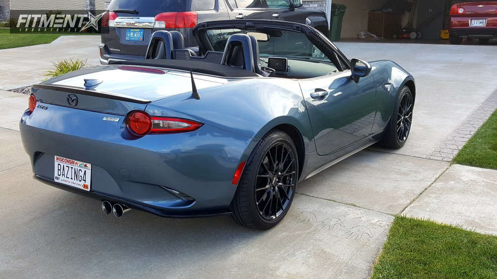 2016 Mazda MX-5 Miata with 17x7 BBS Ch and Bridgestone 205x45 on ...