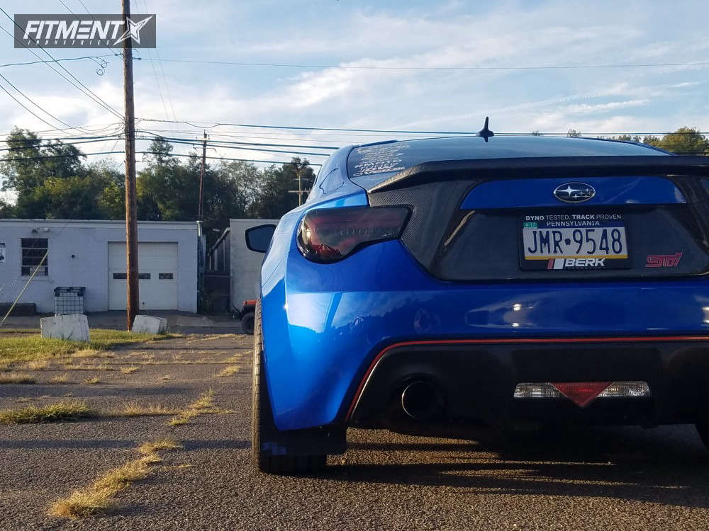 2013 Subaru BRZ Base with 18x8.5 Cosmis Racing Mrii and Continental ...