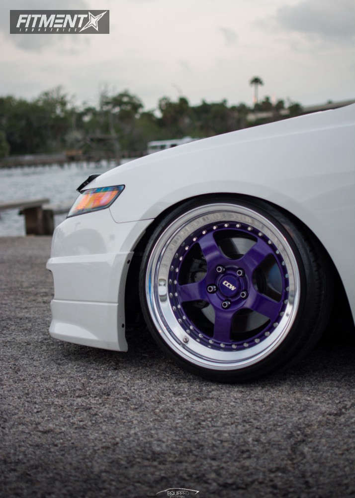 2006 Acura TSX Base with 18x9.5 CCW LM5 and Nankang 215x35 on Coilovers ...
