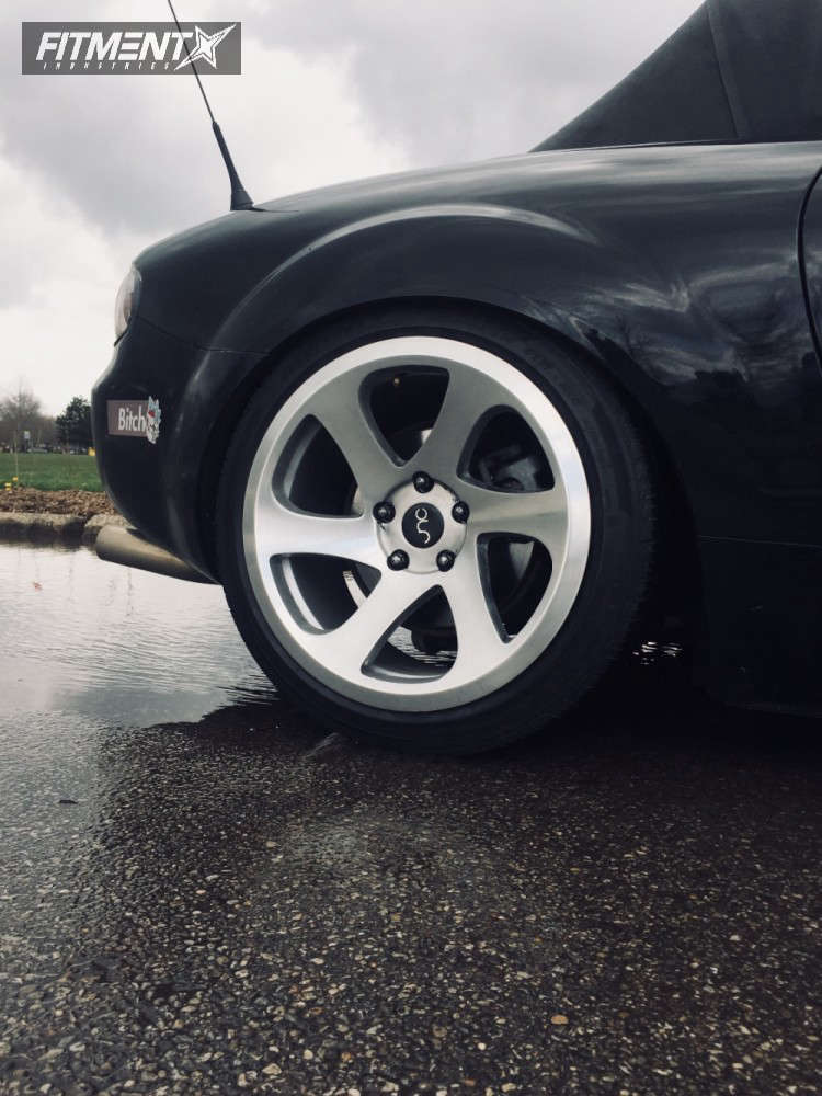 2006 Mazda MX-5 Miata with 17x9 JNC Jnc032 and Hankook 215x45 on ...