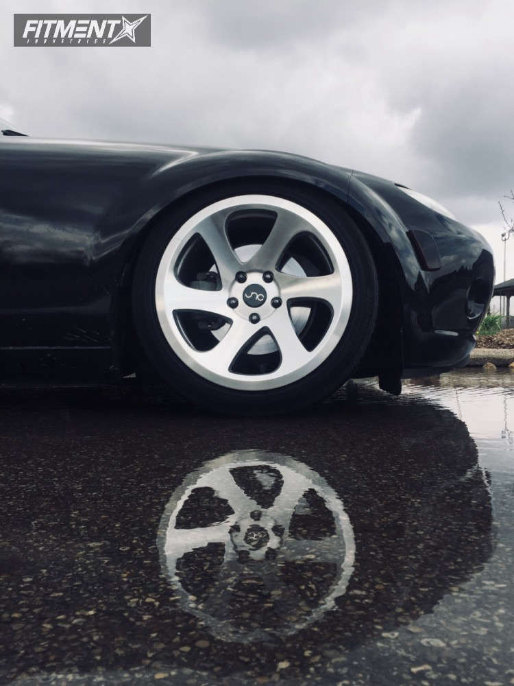 2006 Mazda MX-5 Miata with 17x9 JNC Jnc032 and Hankook 215x45 on ...