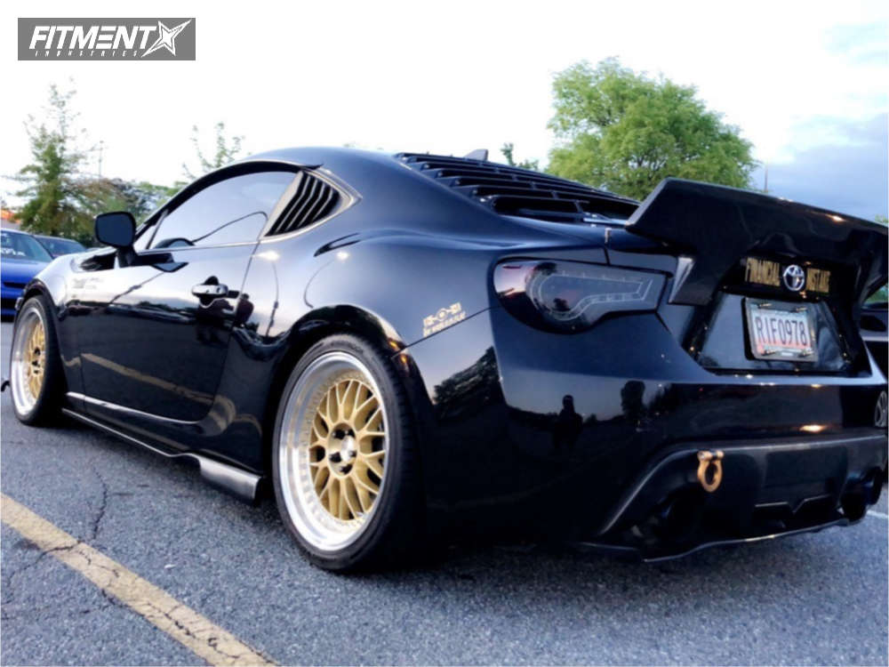 2015 Scion FR-S Base with 18x9.5 ESR Sr01 and Hankook 245x35 on ...