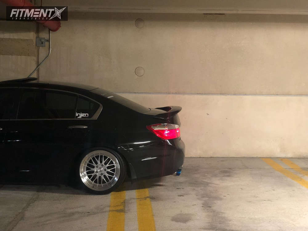2015 Honda Accord with 18x9.5 ESR Sr05 and Lionhart 225x40 on Coilovers | 383228 | Fitment ...
