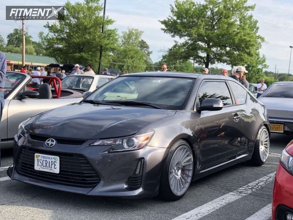 2015 Scion TC Base with 18x9.5 Rotiform IND and Toyo Tires 225x20 on ...